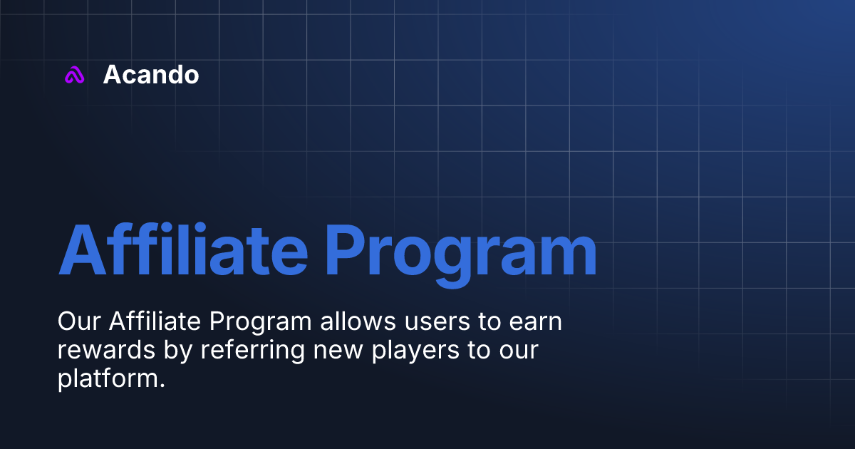 Affiliate Program | Acando